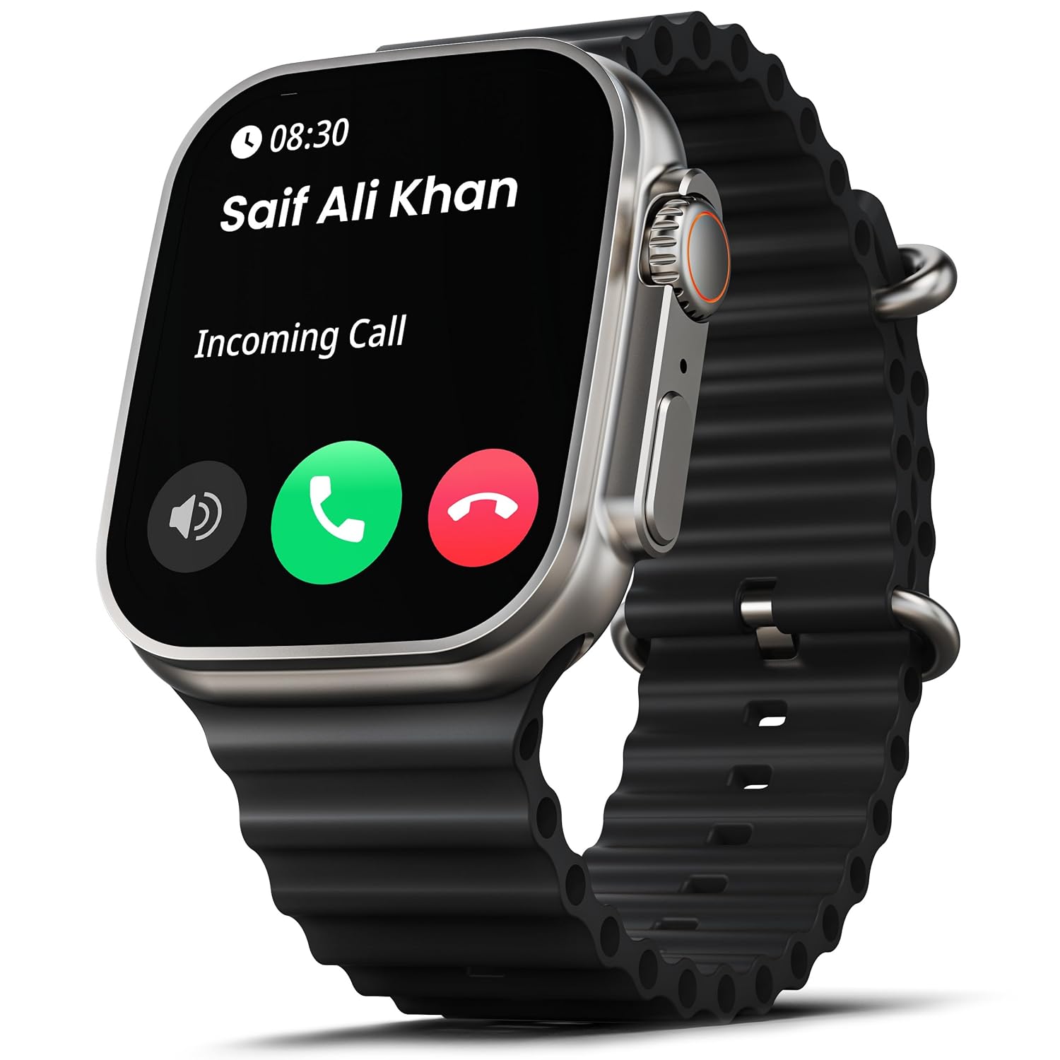 Smartwatch with Bluetooth Calling & Advanced Health Tracking - Black ...