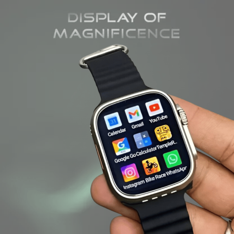 Stylish Smartwatch with Vibrant Display and App Integration