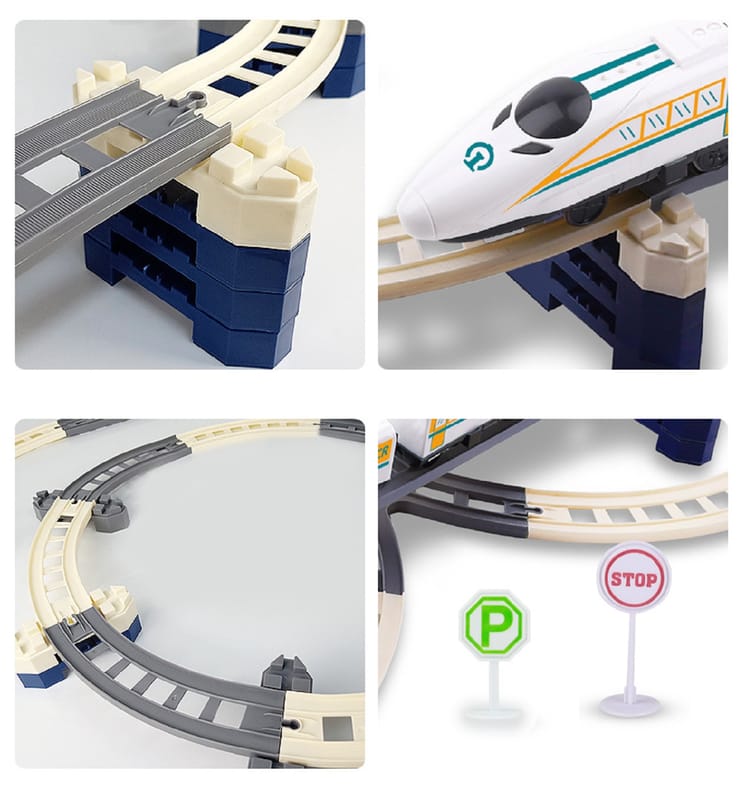 KTRS Enterprise Double-Layer Rail Car Train Assembled Electric High ...