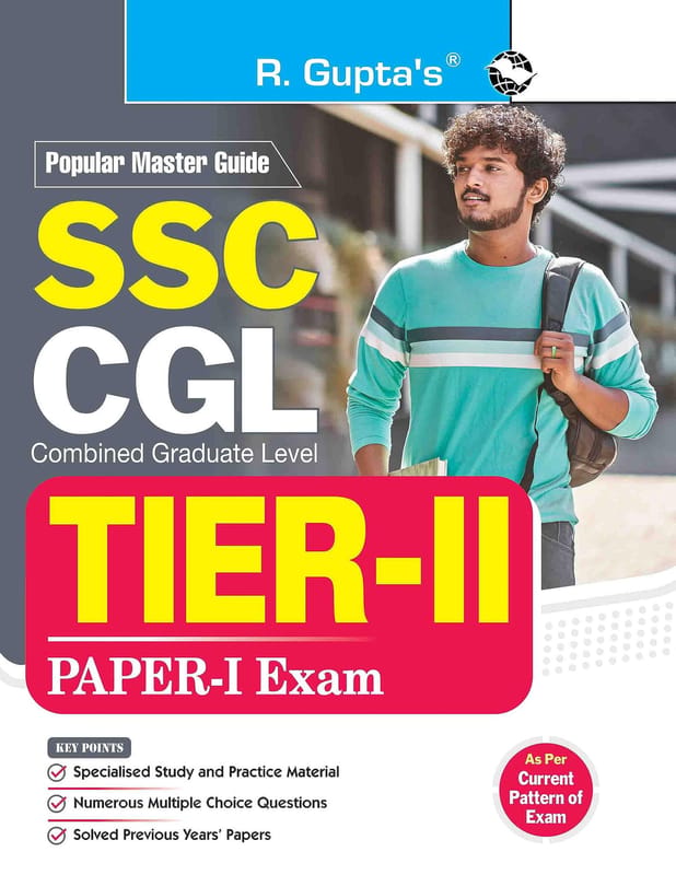 SSC-CGL (Combined Graduate Level) - TIER-II (Paper-I) Exam Guide ...