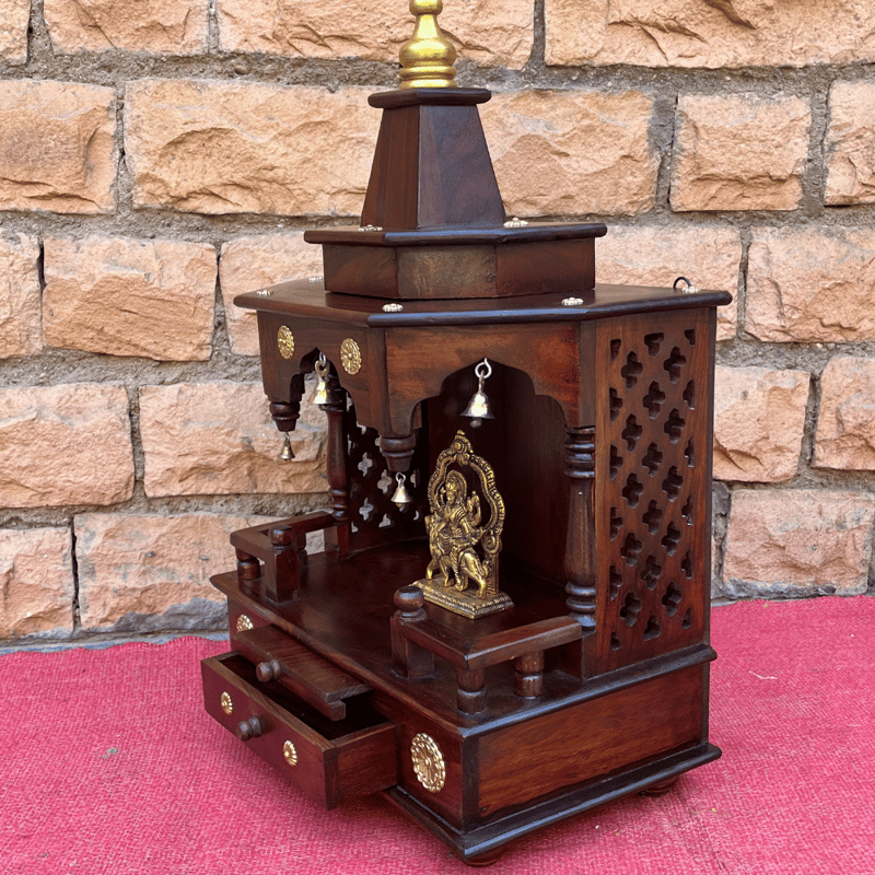 Wall Hanging Handicraft Temple, Wooden Wall Temple/Table Top Temple ...