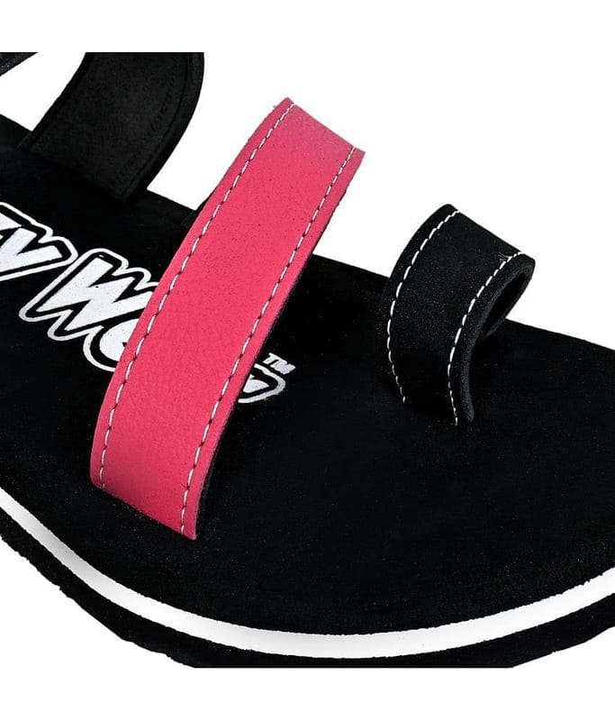 Cozy Wear - Black Men's Leather Slipper