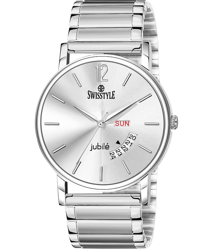 Swisstyle Silver Stainless Steel Analog Men's Watch
