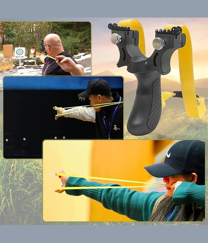 Sling Shot Catapult for Adults Beginner Youth for Outdoor Games, Laser ...