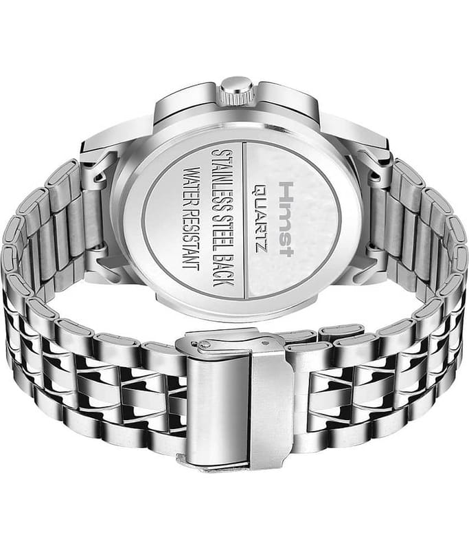 HMST Silver Metal Analog Men's Watch