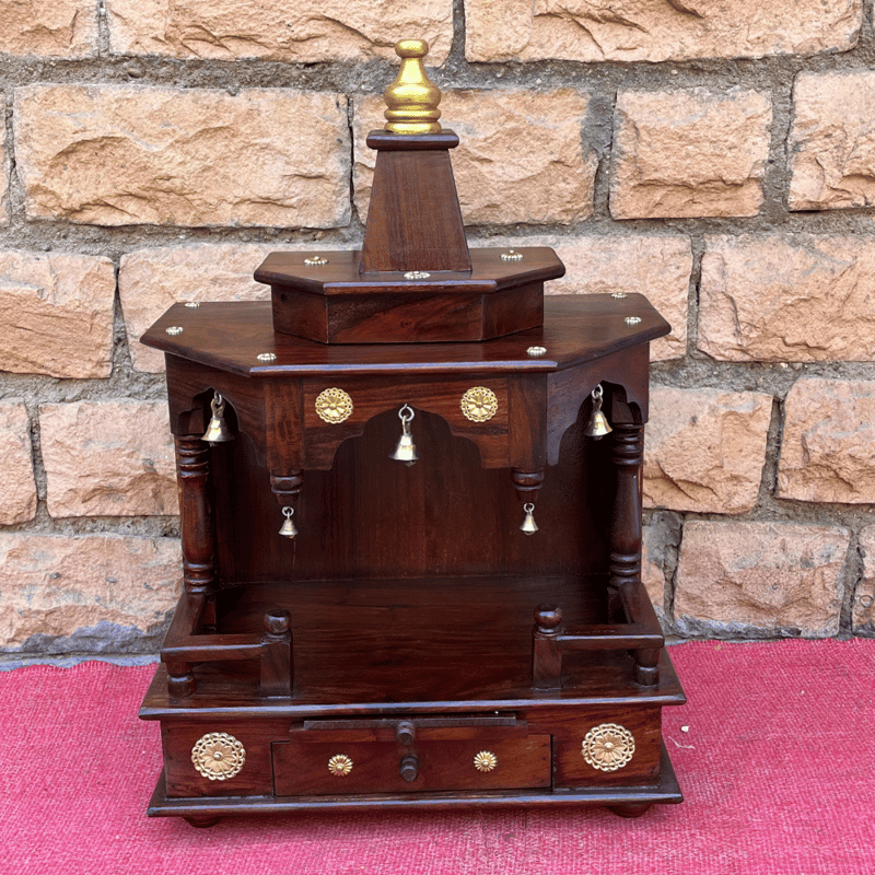Wall Hanging Handicraft Temple, Wooden Wall Temple/Table Top Temple ...