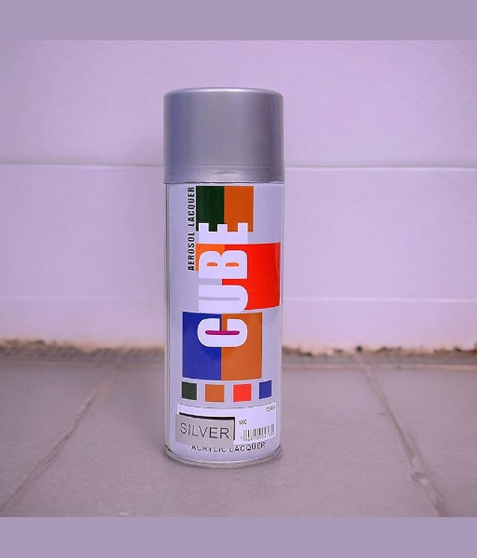 Golden Fox Silver Spray Paint 400 ml (Pack of 1)